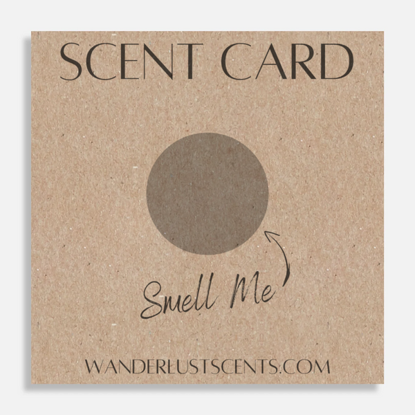 Scent Card – Wanderlust Scents