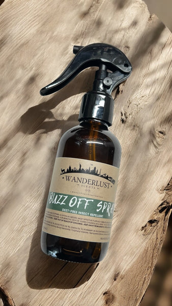 Buzz Off - DEET-Free Bug Repellent Spray – Wanderlust Scents