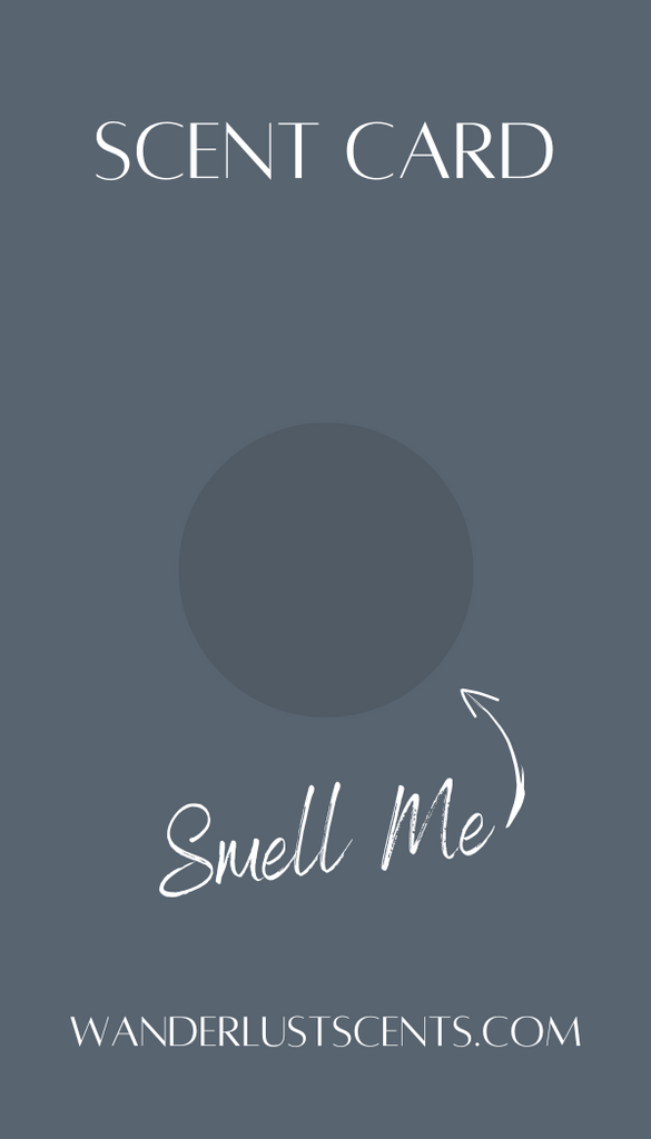 Scent Card – Wanderlust Scents